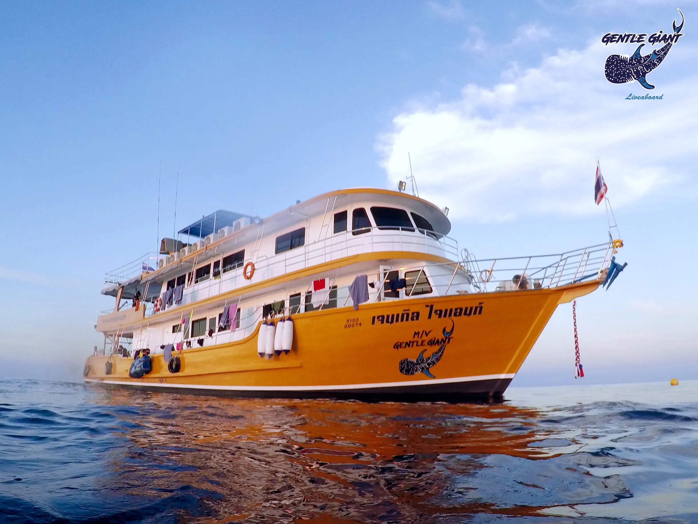 MV Gentle Giant Liveaboard Thailand | Book at Giant Stride